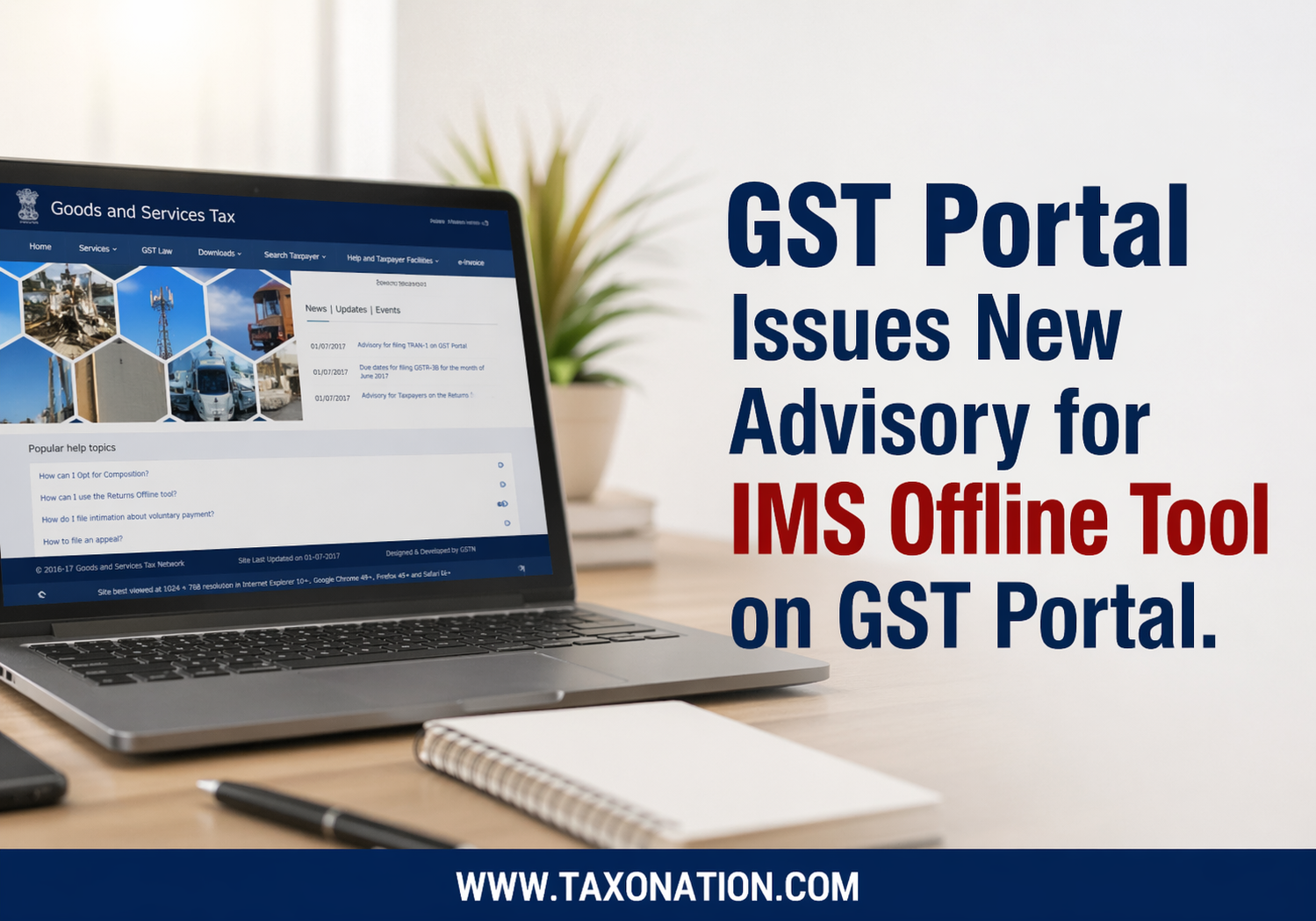 GST IMS Offline Tool Advisory: GST Portal Introduces Excel-Based ...
